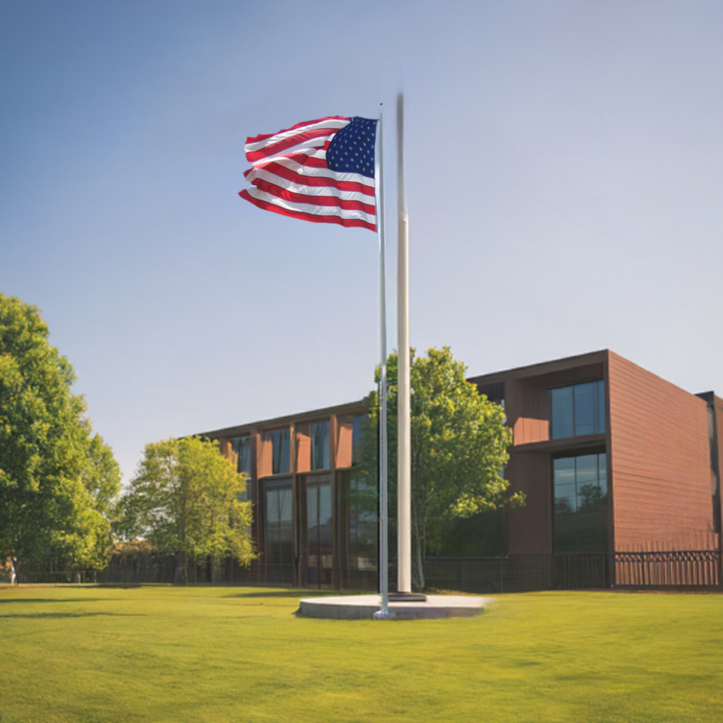 Commercial Grade Flagpoles | Fiberglass Flagpoles | The Better Flagpole ...